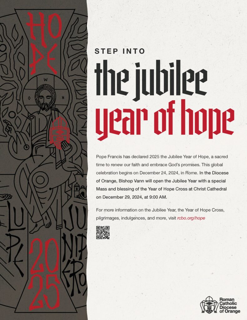 2025 Jubilee Year of Hope - Diocese of Orange Opening Mass - Christ Cathedral