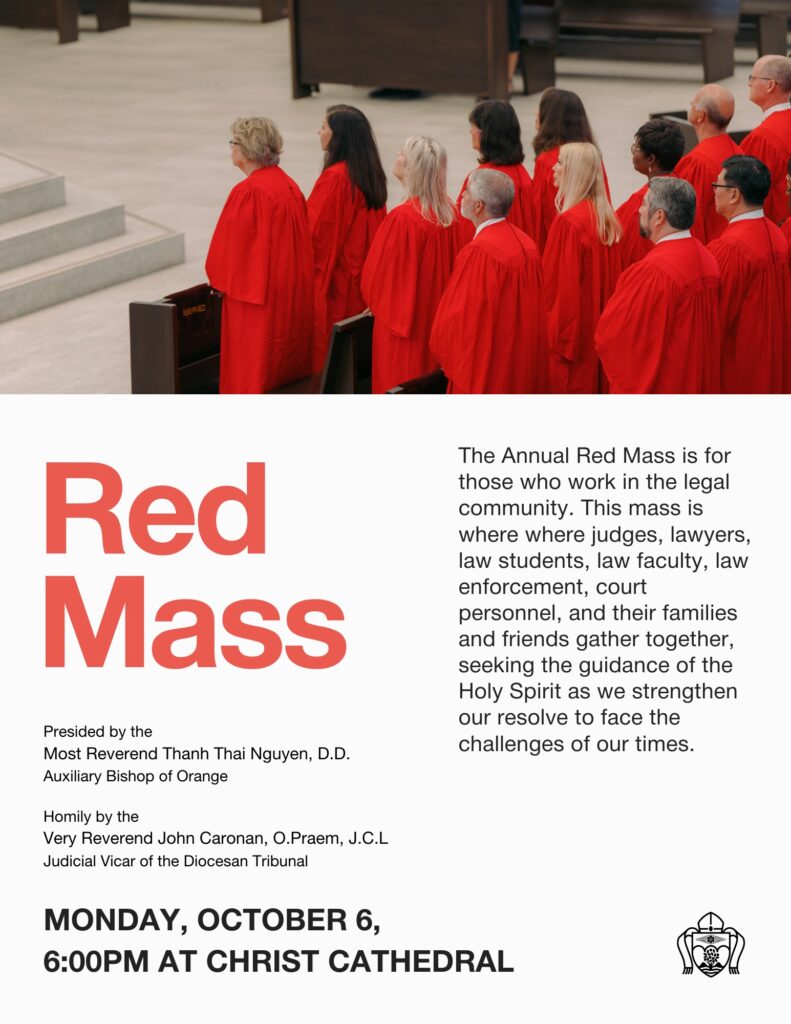 Red Mass - Christ Cathedral
